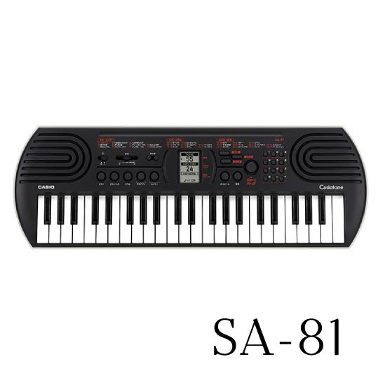 CASIO SA-80 / SA-81 新品 44鍵盤 ミニキーボード : ギタープラネット Yahoo!ショップ - 通販 - Yahoo!ショッピング