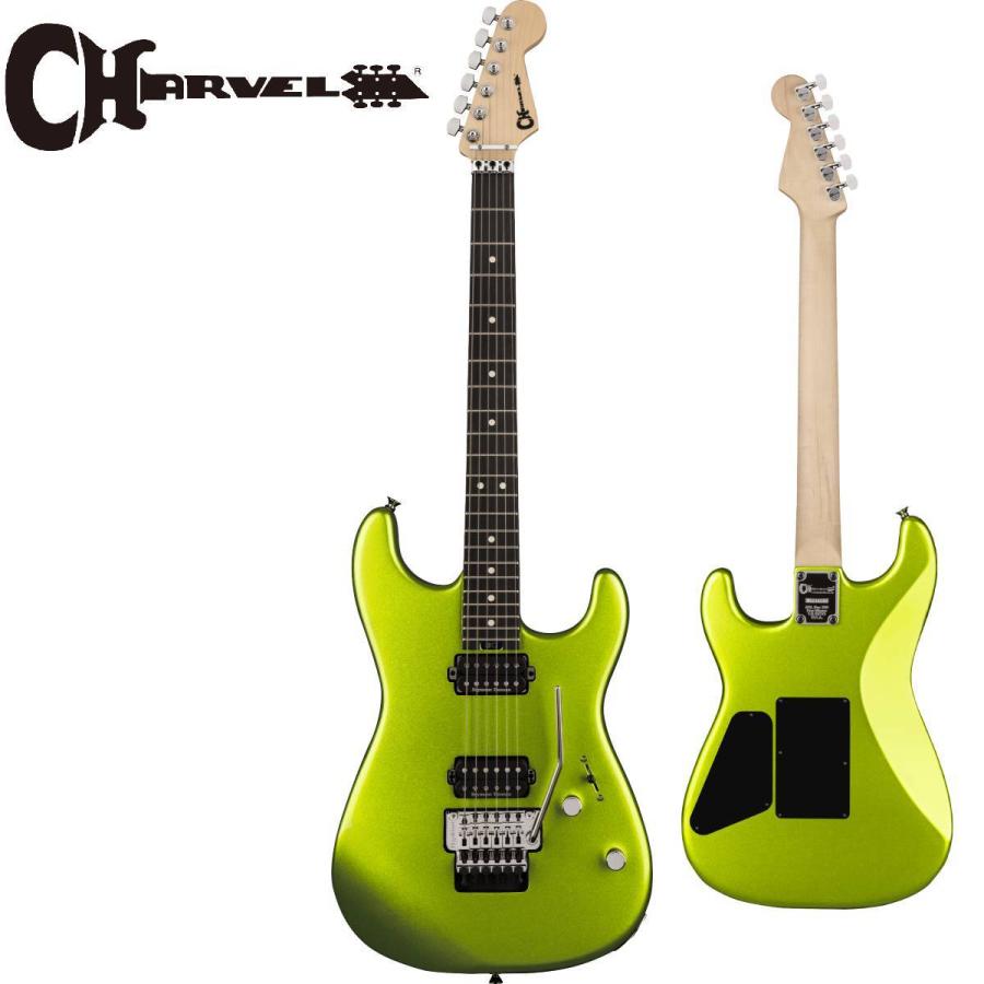 Charvel PRO-MOD SAN DIMAS STYLE 1 HH FR E -Lime Green Metallic-《エレキギター ...