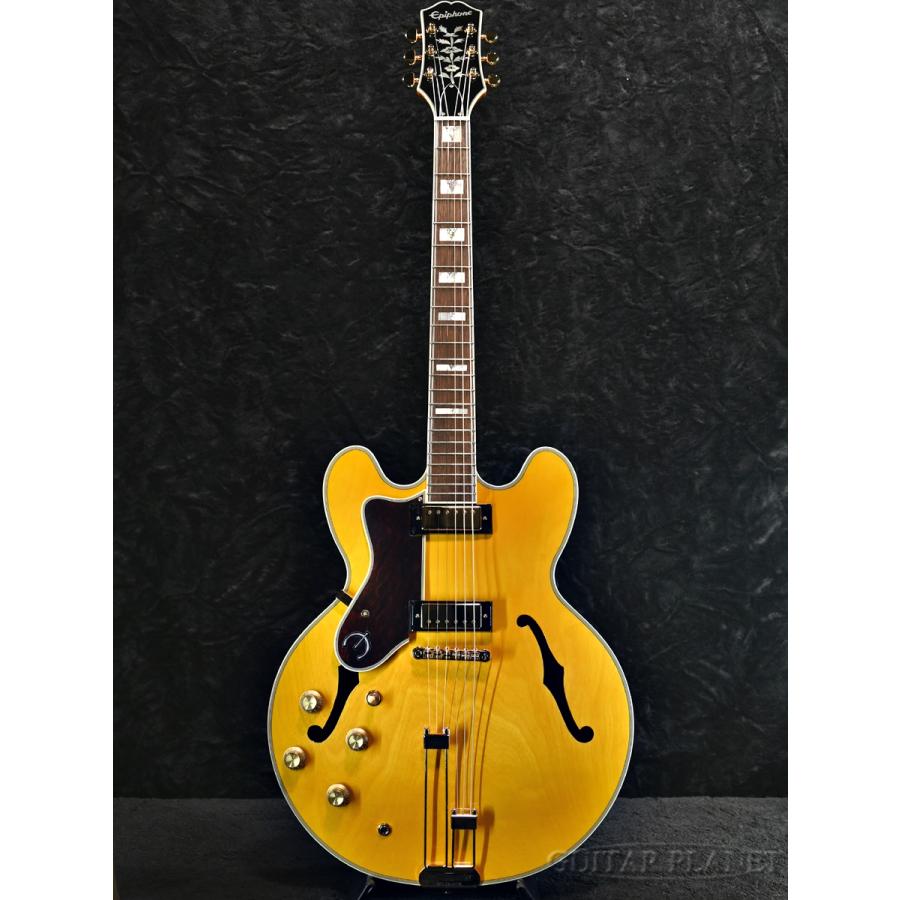 【レフティ/プレミアムギグバッグ付属!!】Epiphone Sheraton Left Handed -Natural- #25041511640 《3.84kg》新品 ナチュラル《エレキ ...
