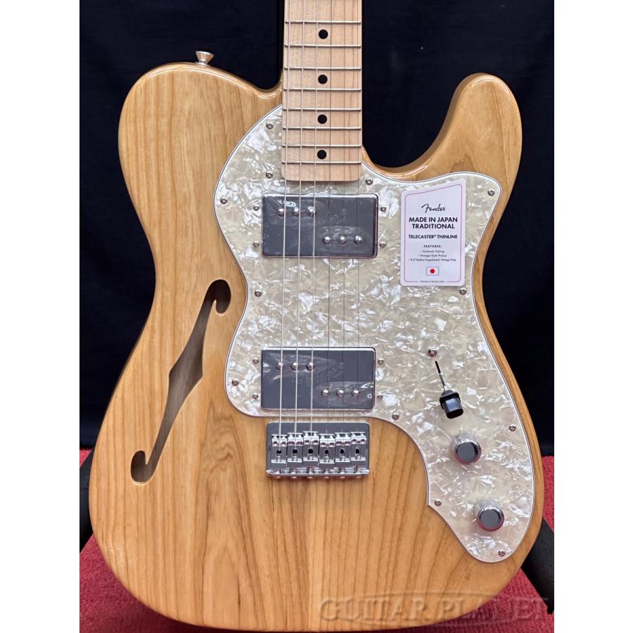 Fender Made in japan Traditional 70S Telecaster Thinline Natural【JD23016093】【3.49kg】《エレキギター ...
