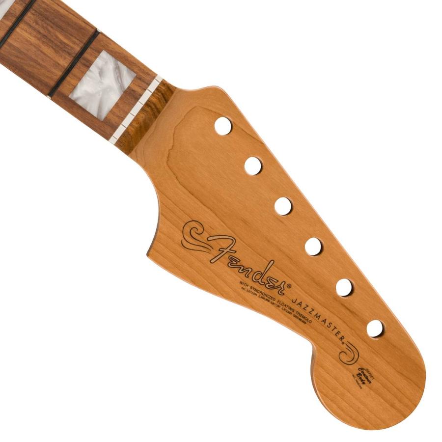 Fender Roasted Jazzmaster Neck Block Inlays -22 Medium Jumbo Frets- 9.5 ...