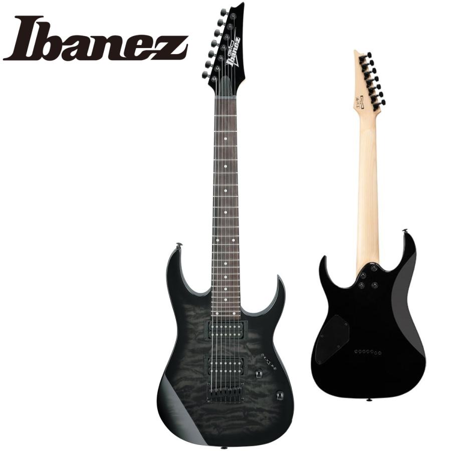 Ibanez GRG7221QA -TKS(Transparent Black Sunburst)-《エレキ Ibanez GRG7221QA -TKS(Transparent Black Sunburst)-《エレキ