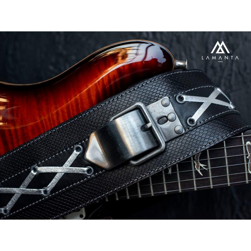 LAMANTA Stage Cordon X 新品 レザーストラップ : lamanta-stage-cordonx : ギタープラネット ...