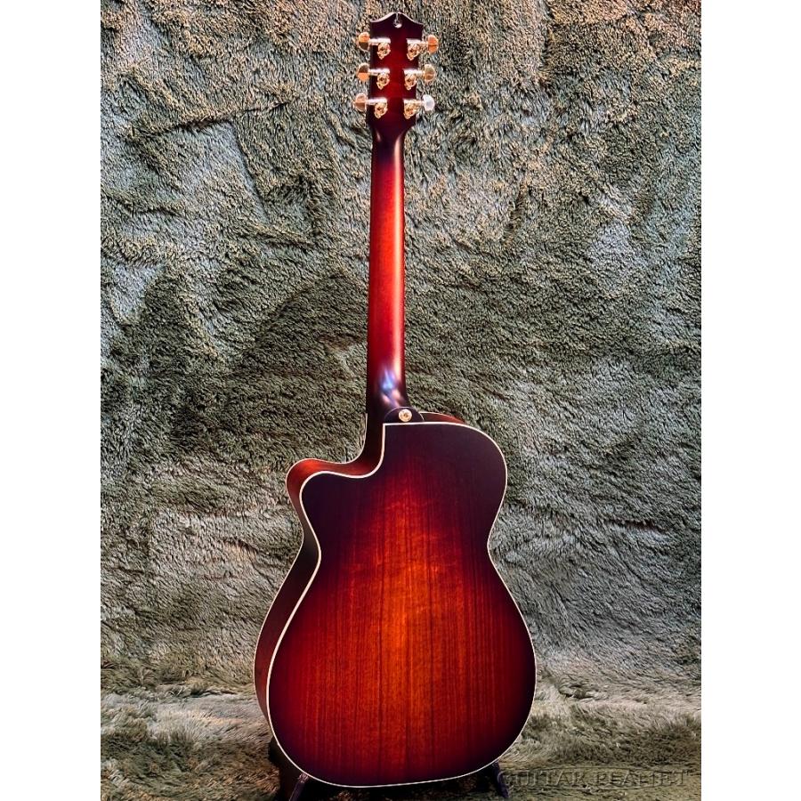 Maton -Sound Messe 2024 Limited- EBG808C Artist Teardrop Tobacco Sunburst Painted by Atsu Omor i ...