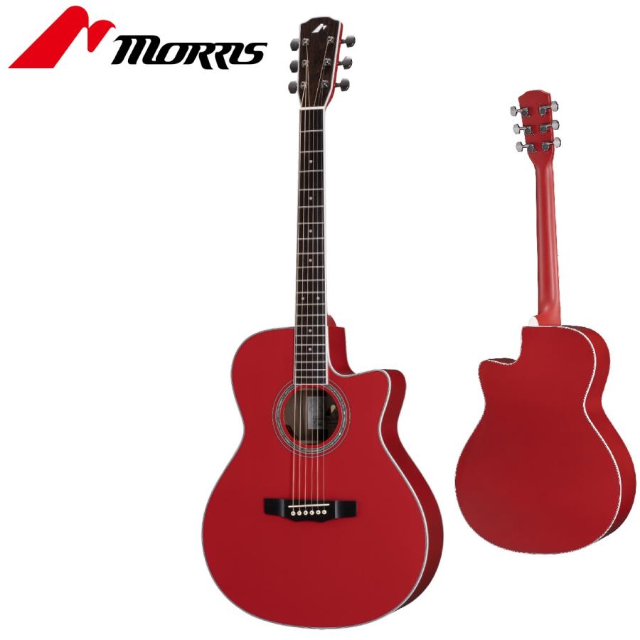 Morris Hand Made Premium Series R-14G RED《アコギ》 : ギタープラネット Yahoo!ショップ ...