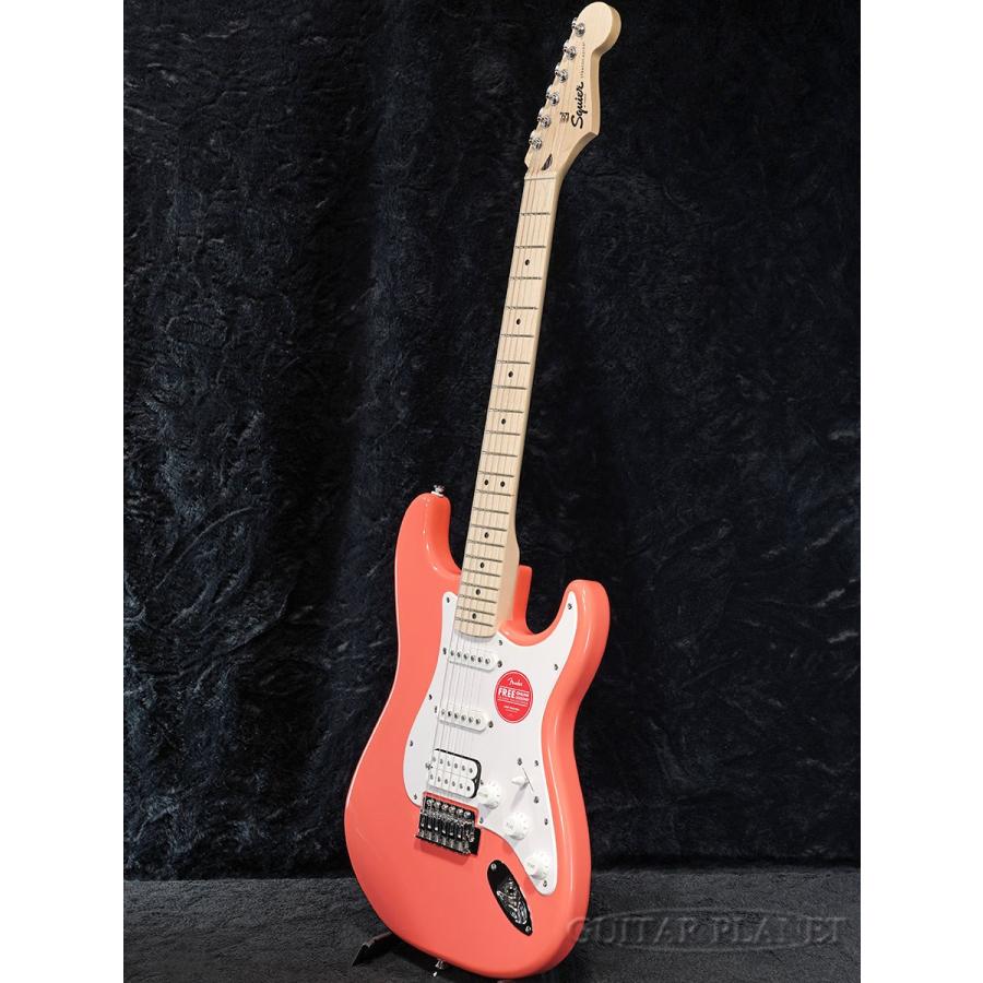 Fender Squier Sonic Stratocaster HSS -Tahitian Coral-《エレキギター》 : ギタープラネット Yahoo!ショップ - 通販 - Yahoo ...