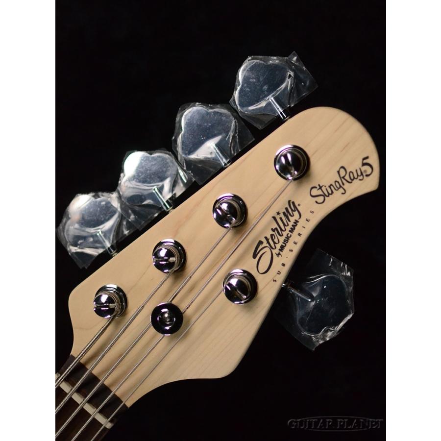 Sterling by MUSIC MAN S.U.B Ray 5 -Trans Blue Satin-《ベース》 : ギタープラネット ...