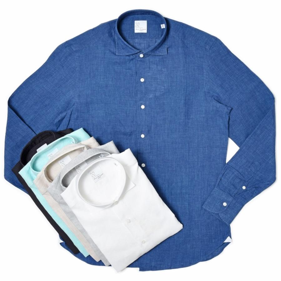 Maria Santangelo（マリア サンタンジェロ）リネンソリッドセミワイドカラーシャツ Be/ENZO-MARCO 11045003115 : guji - 通販 - Yahoo!ショッピング