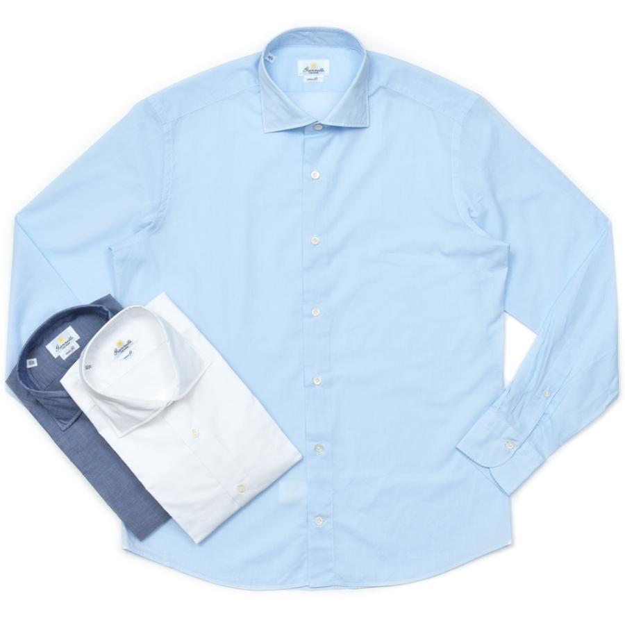 Giannetto（ジャンネット）コットンローンセミワイドカラーシャツ VINCI FIT/130600V81 11051000109 : guji - 通販 - Yahoo!ショッピング