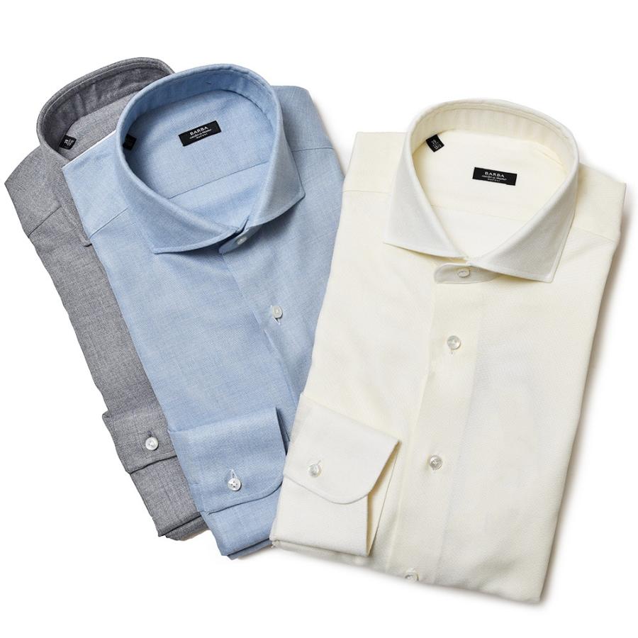 BARBA（バルバ）406 モダールウールトロピカルワイドカラーシャツ 487-81448 11132203052 : guji - 通販 - Yahoo!ショッピング