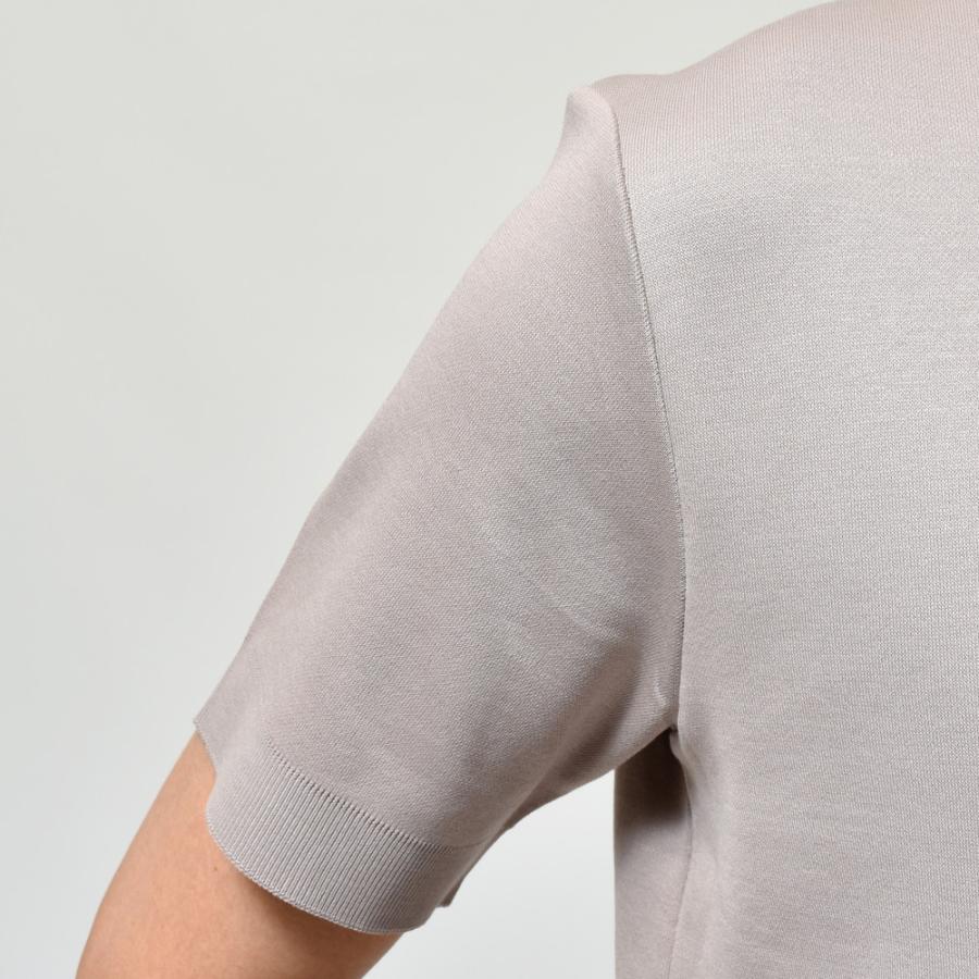 HERNO（ヘルノ）ジャージニットエフェクトS/Sクルーネックカットソー JG000206U-52059 12141000132 : guji ...