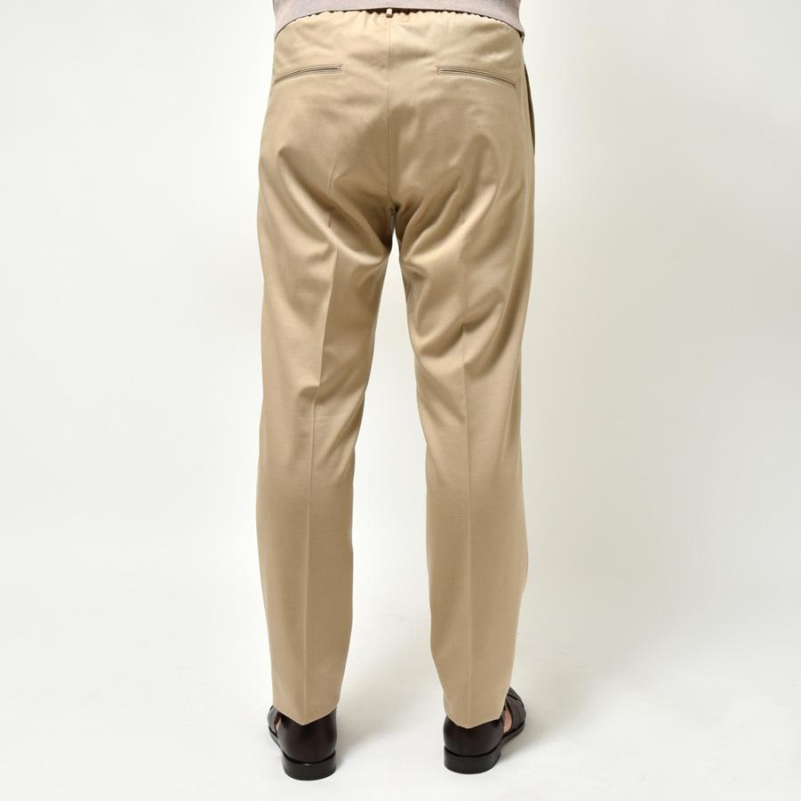 TAGLIATORE（タリアトーレ）NEWMANニューマン ストレッチリヨセルウーツイル1プリーツシャーリングパンツ NEWMAN ...