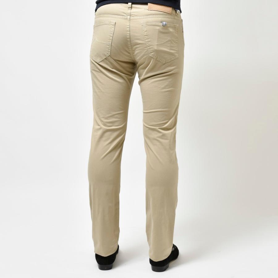 JACOB COHEN（ヤコブコーエン）BARD FASTバードファスト ガーメントダイストレッチコットンツイルテーパードパンツ 12265 ...