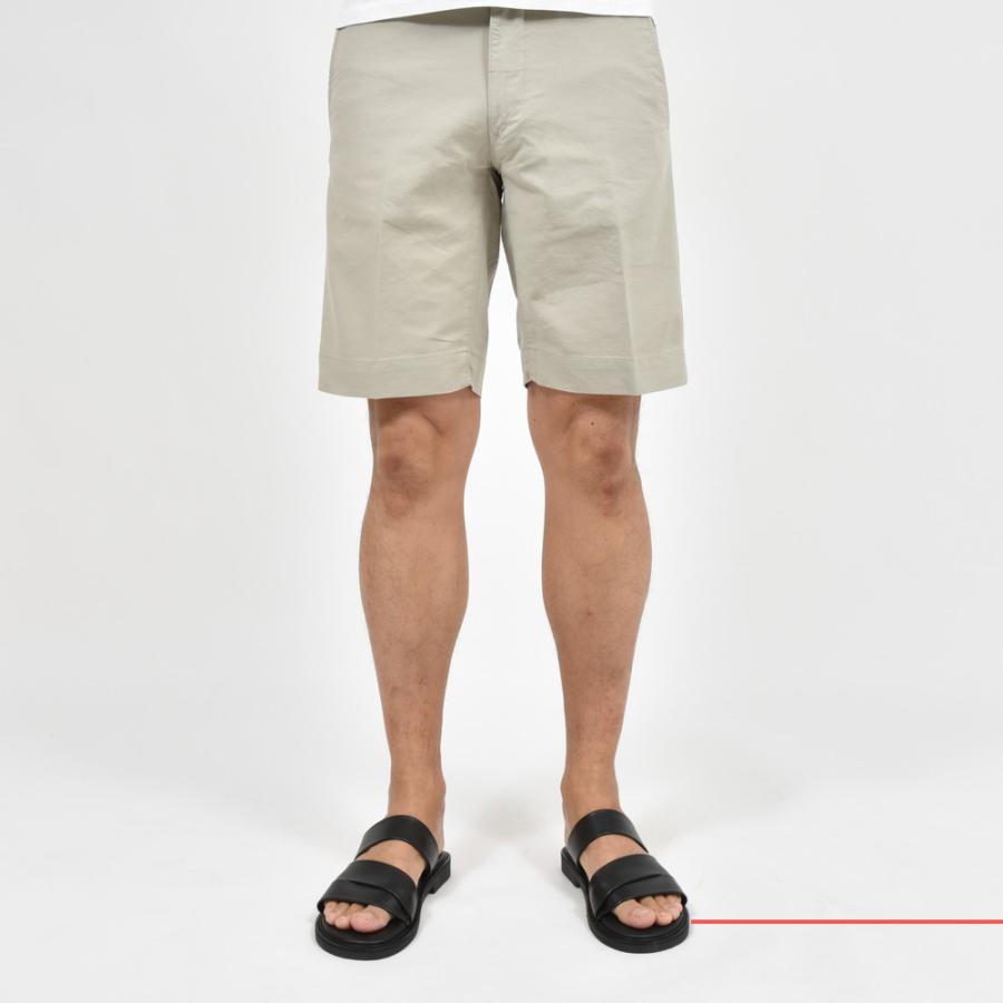 INCOTEX SLACKS（インコテックス スラックス）REGULAR FIT ガーメントダイストレッチコットンサマーサテンショーツ ...