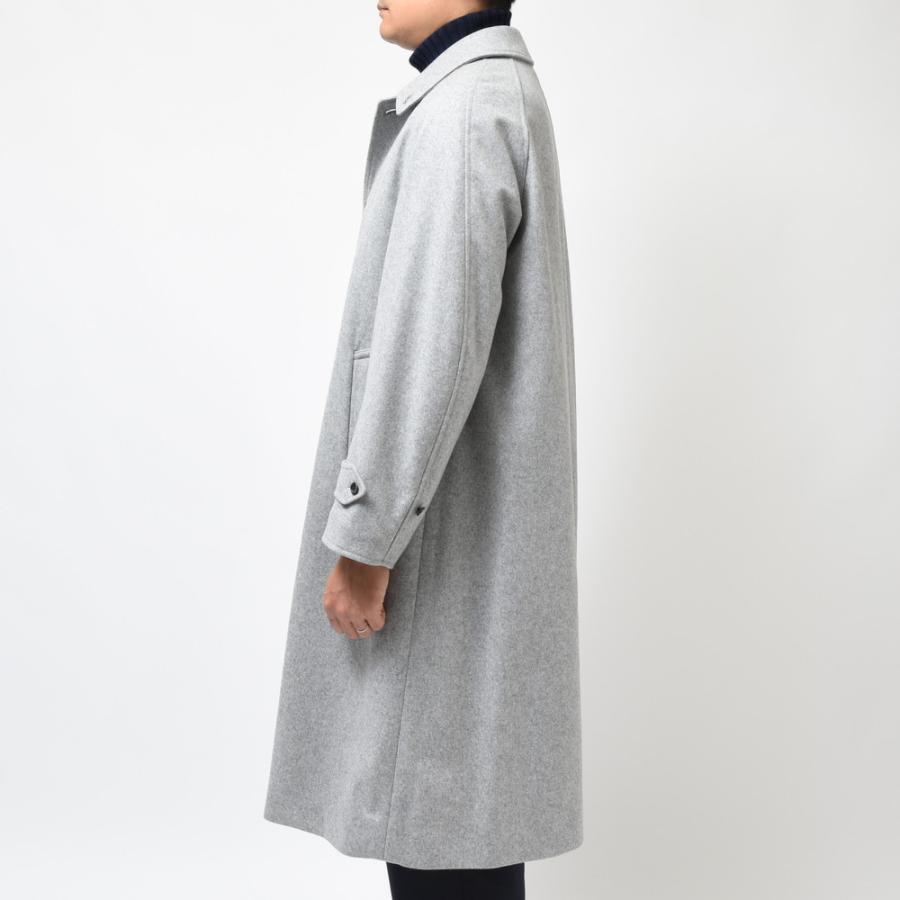 balcone la favola（バルコーネ ラファーヴォラ）ウールナイロンフランネルバルカラーコート CT C10 14122401146 ...