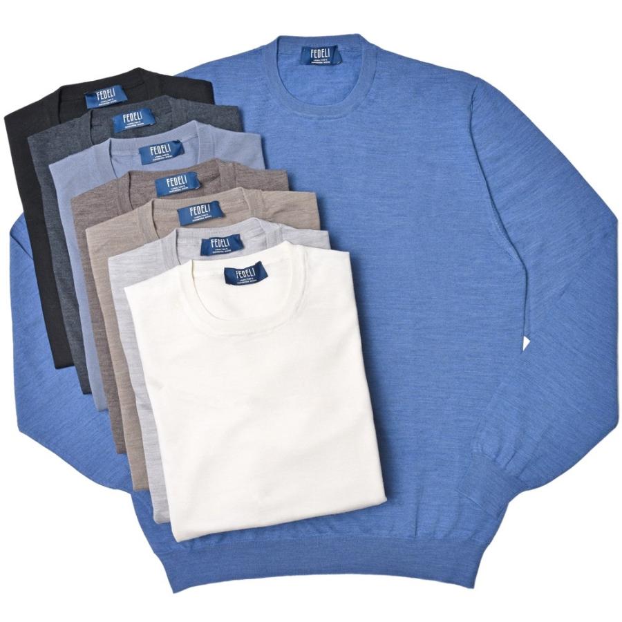 FEDELI（フェデリ）SUPER140'sハイゲージウールクルーネックニット ARG.ML.LANA140 16042002054 【SALE40】 : guji - 通販 - Yahoo ...