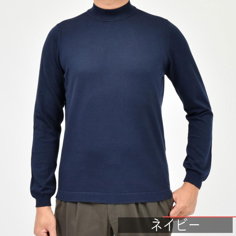 GRAN SASSO（グランサッソ）12ゲージソフトコットンモックネックニット 58108/18120 16042007035 : guji - 通販 - Yahoo!ショッピング