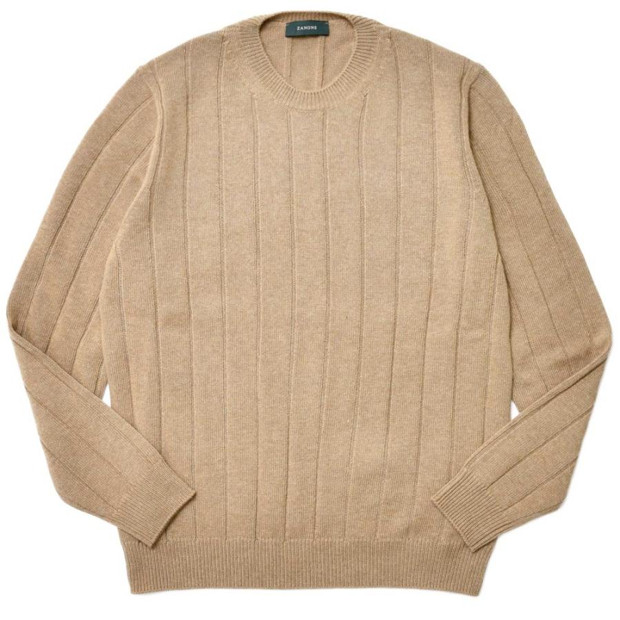 ZANONE（ザノーネ）ミドルゲージウール針抜きクルーネックニット GIRO/SLIM FIT/810104/ZN237/25410 ...