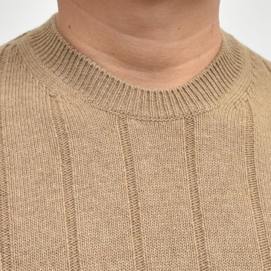 ZANONE（ザノーネ）ミドルゲージウール針抜きクルーネックニット GIRO/SLIM FIT/810104/ZN237/25410 ...