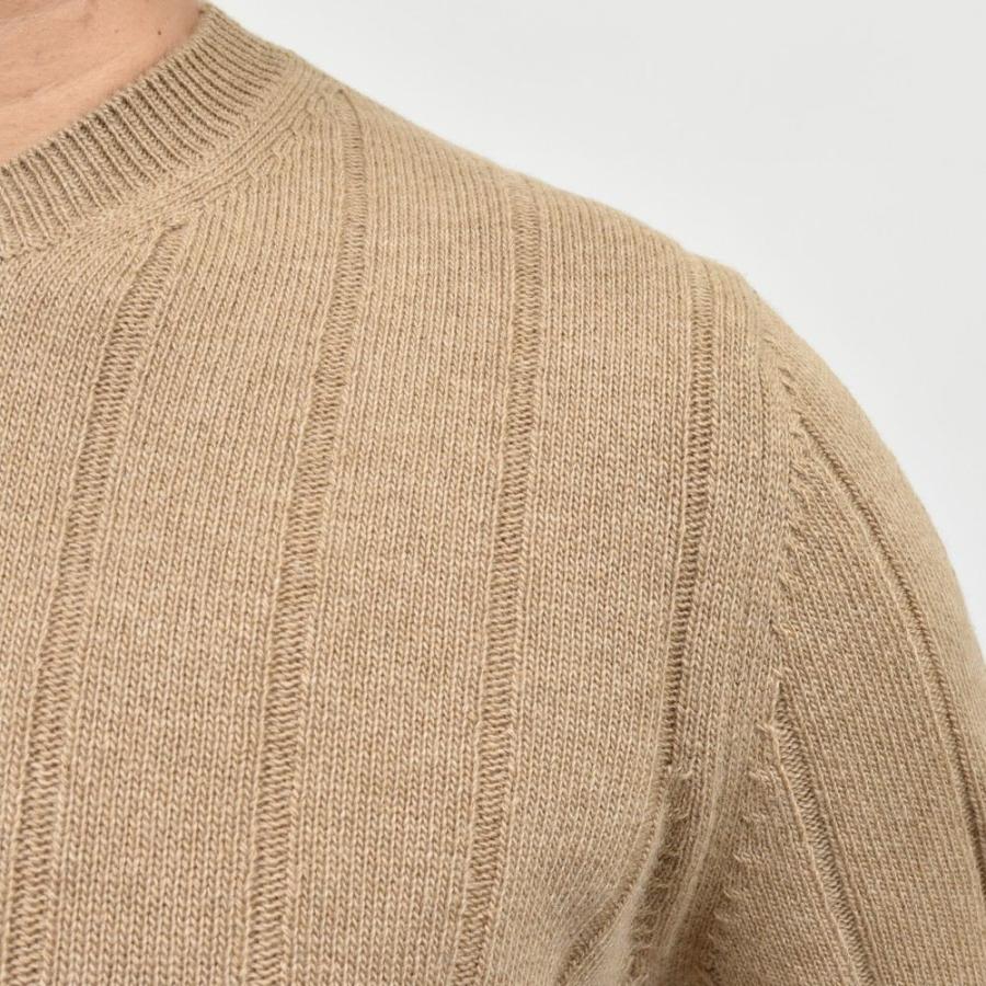 ZANONE（ザノーネ）ミドルゲージウール針抜きクルーネックニット GIRO/SLIM FIT/810104/ZN237/25410 ...