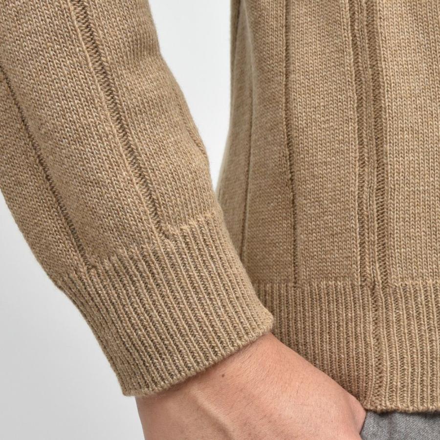 ZANONE（ザノーネ）ミドルゲージウール針抜きクルーネックニット GIRO/SLIM FIT/810104/ZN237/25410 ...