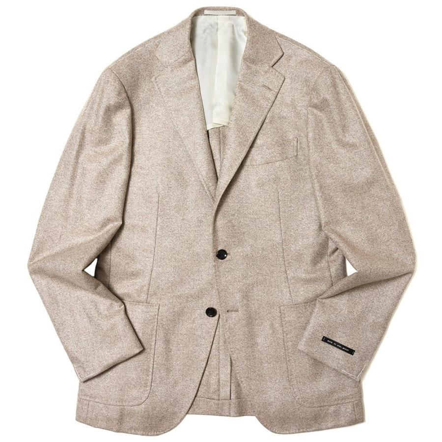 guji（グジ）アンダイドカシミアライトホームスパン3Bジャケット GUJ-02F（MADE BY RING JACKET ...