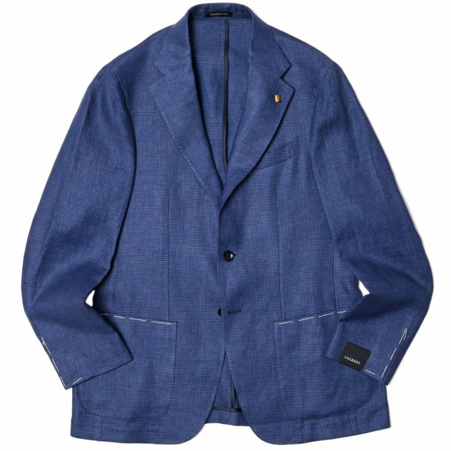 LATORRE（ラトーレ）リネンハウンドトゥース3Bジャケット NWJ/UD0322/71756 17035004052 : guji - 通販 - Yahoo!ショッピング