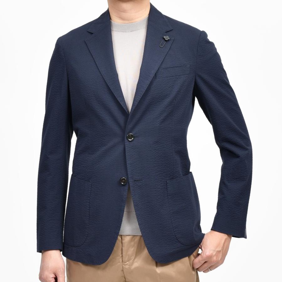 LARDINI（ラルディーニ）ROMAローマ コットンシアサッカー2Bジャケット 5116-A6202Q500 17055005109 : guji - 通販 - Yahoo!ショッピング