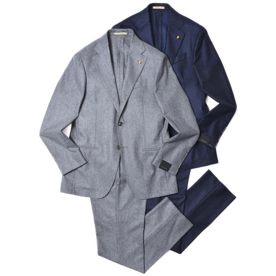 LATORRE（ラトーレ）ウールフランネルソリッド3B1プリーツスーツ BR2-1/UA1074/41280 17116002052 : 17116002052 : guji - 通販 ...