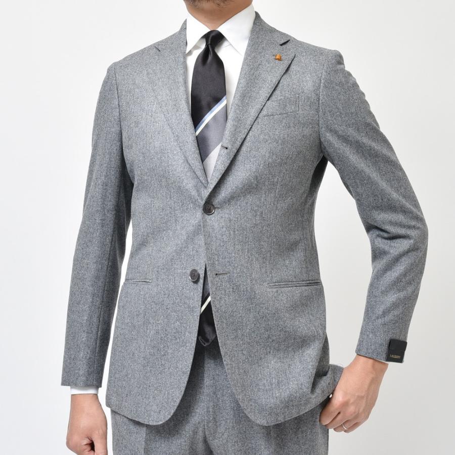 LATORRE（ラトーレ）ウールフランネルソリッド3B1プリーツスーツ BR2-1/UA1074/41280 17116002052 :17116002052:guji - 通販 ...