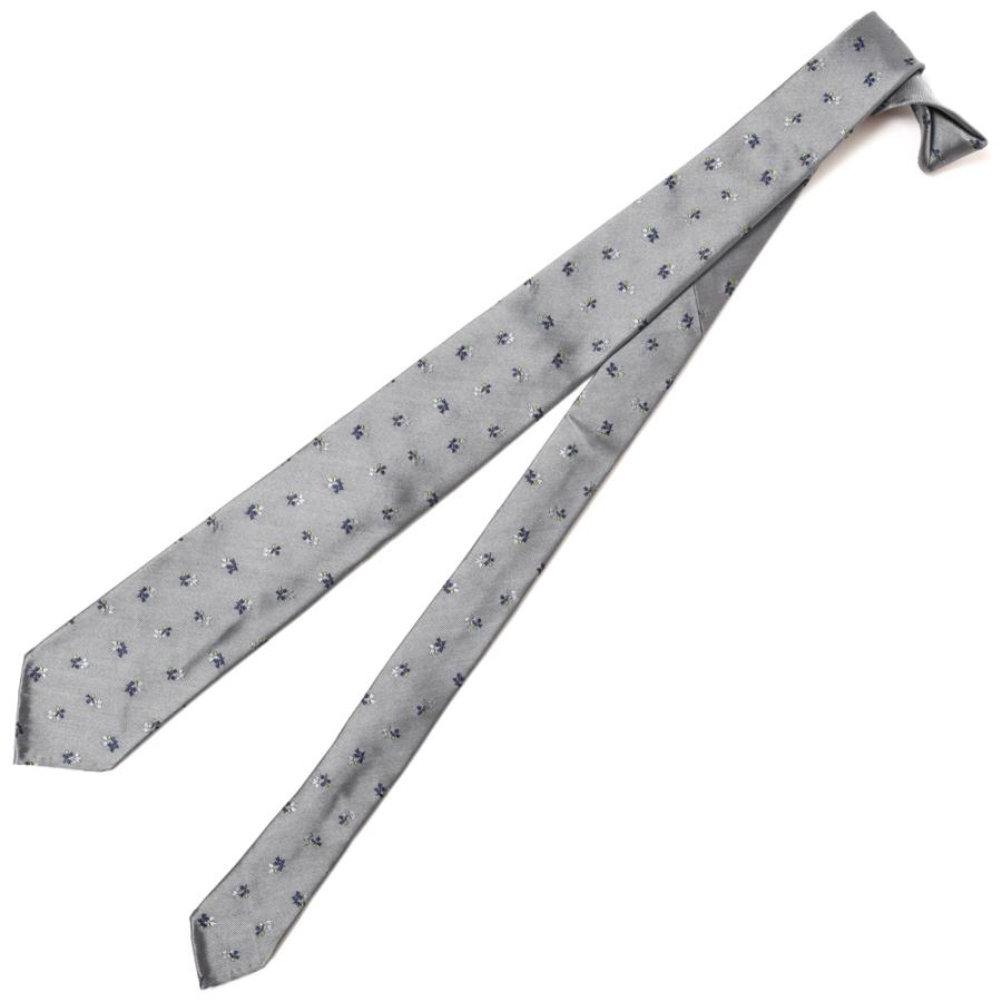 Atto Vannucci（アット ヴァンヌッチ）シルクツイルボタニカルジャガードスフォデラートタイ 2sf-50300/503023 ...