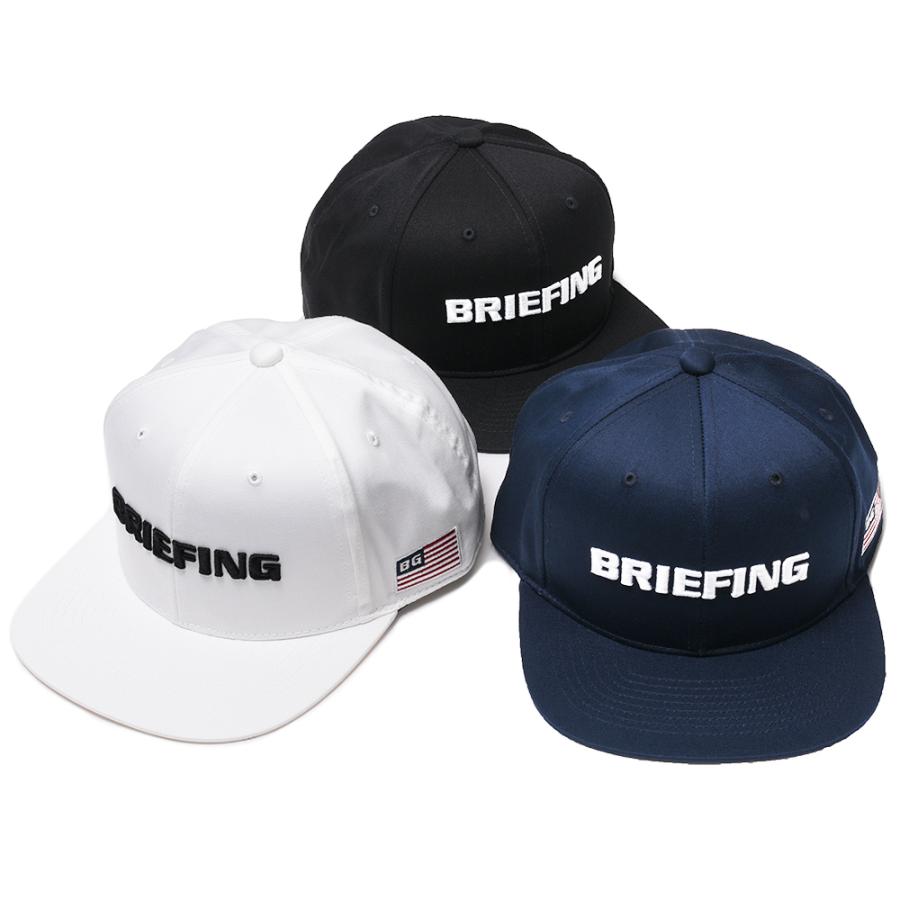 BRIEFING（ブリーフィング）コットンフラットバイザー6パネルキャップ MENS BASIC FLAT VISOR CAP/BRG221M73 18521600185 : guji ...