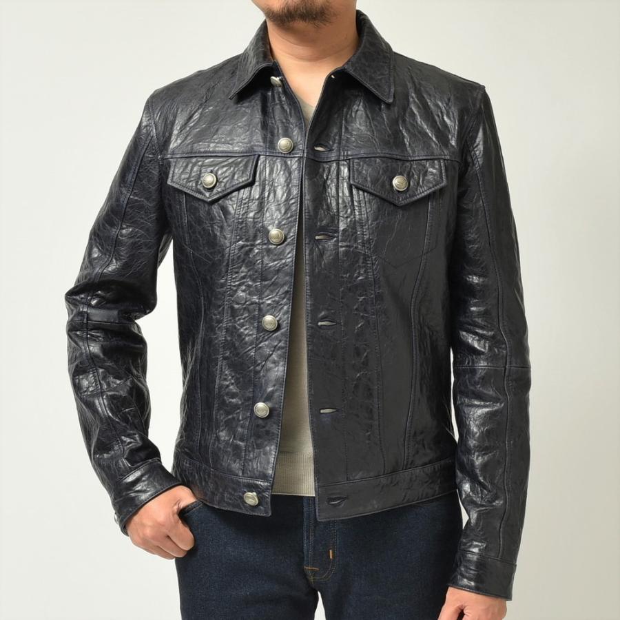 JACOB COHEN（ヤコブコーエン）J8080 レザートラッカージャケット 37700/2391-N 54215000052 : guji - 通販 - Yahoo!ショッピング