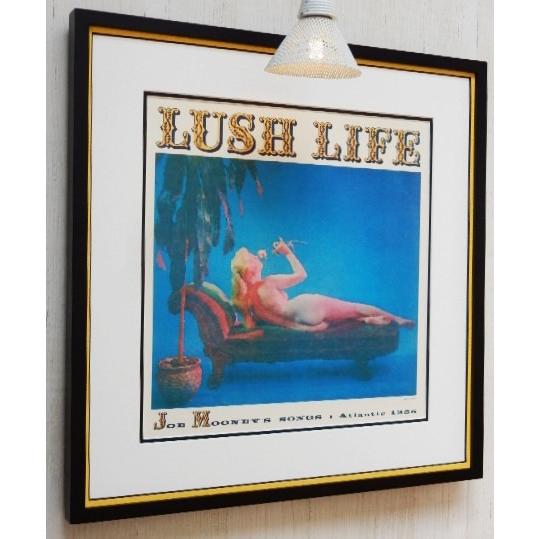 ジョー・ムーニー/LP ジャケット ポスター 額装/Joe Mooney's Songs/Lush Life/額入/アコーディオン ジャズ ...