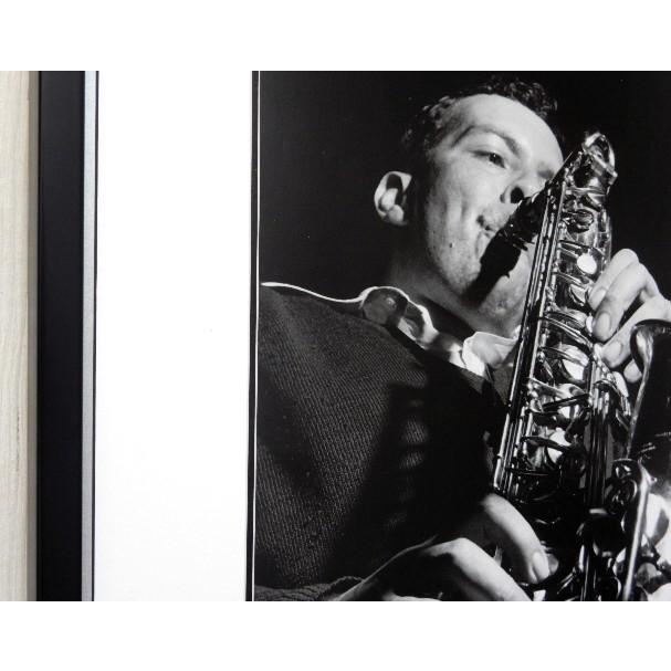 ジャッキー・マクリーン/High Frequency Album Recording Session 1966/アート ピクチャー 額装品 ...