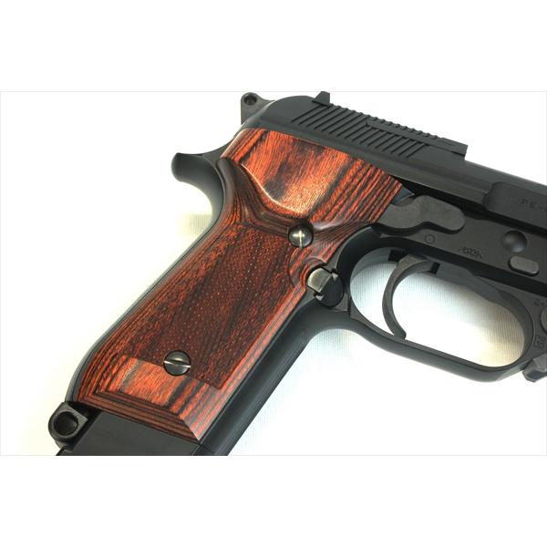 パンドラアームズ/AWG-1435/ウッドグリップ MARUI製 M93R (チェッカー/ブラウン) : JAPAN HOBBY ネコポス配送専門店 - 通販 - Yahoo!ショッピング