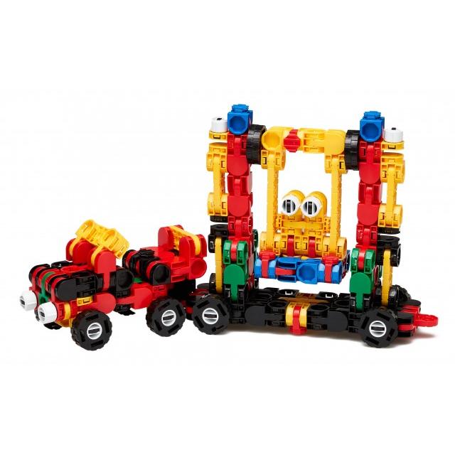 iRiNGO アイリンゴ 395ピース 知育玩具 戦闘機 F1カー 戦士 3歳から 回転時に音がする ブロック 立体パズル : 群馬からの ...