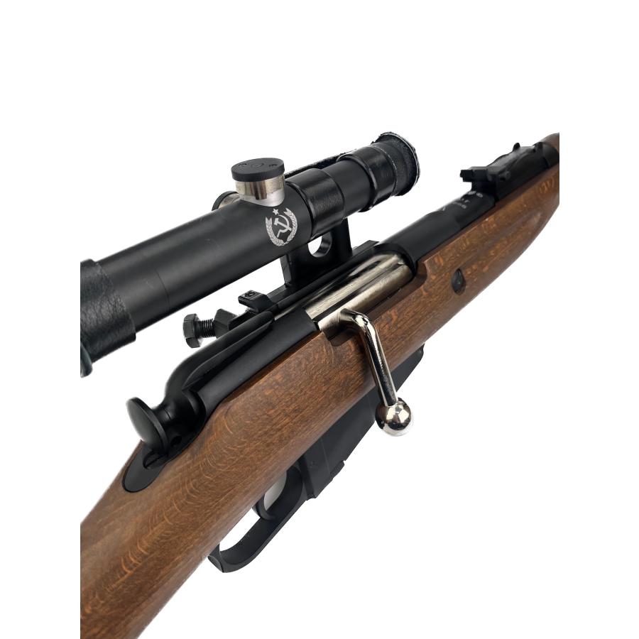 Double Bell ダブルベル モシンナガン 排莢式エアーコッキングガン リアルウッド スコープセットVer : GUN SHOP ...
