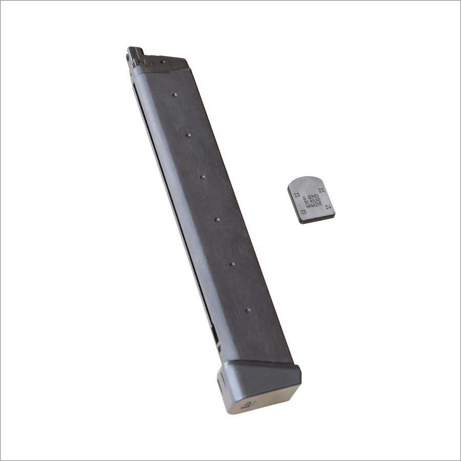 KSC Gシリーズ 49連ロングマガジン ブラック 【ガスブローバック】G180 : GUN SHOP SYSTEM Yahoo!店 - 通販 - Yahoo!ショッピング