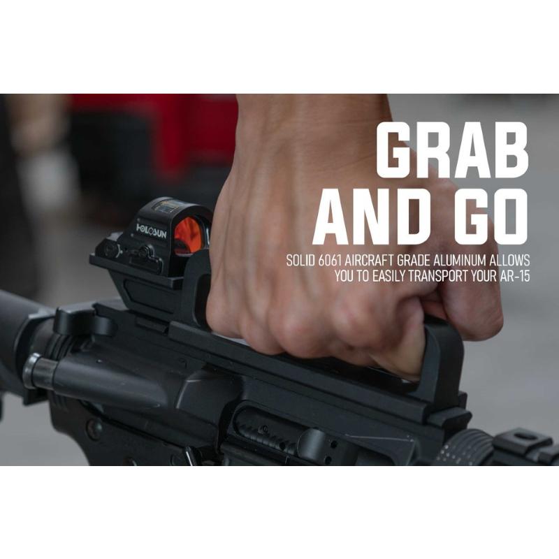 Monstrum AR-15 Carry Handle with Integrated Micro Red Dot マウント VORTEX ...