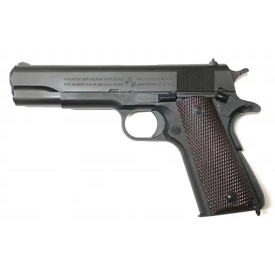 タニオコバ MULE コラボ GM7.5 M1911A1 ミリタリーブラック トリプルカート仕様 発火式モデルガン : GUN SHOP ...