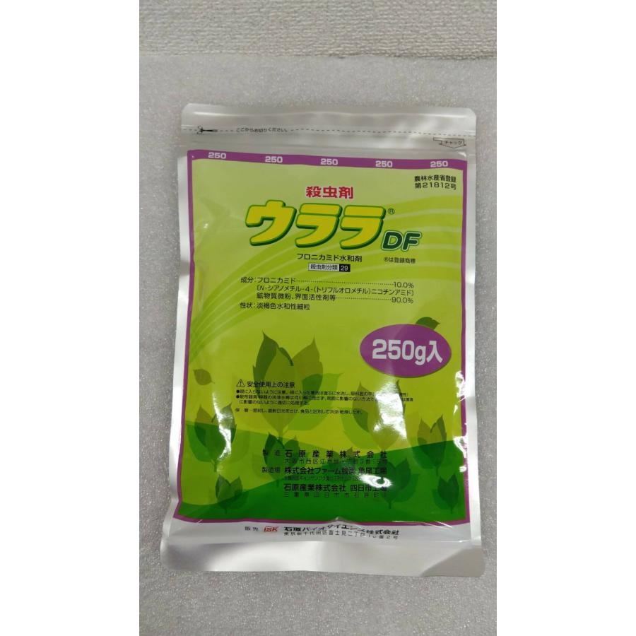 石原バイオサイエンス 最安値挑戦中 ウララDF 250g 水和剤 害虫対策 殺虫剤 農薬 園芸 ガーデニング 送料無料 : ぐんたねYahoo!ショップ - 通販 - Yahoo!ショッピング