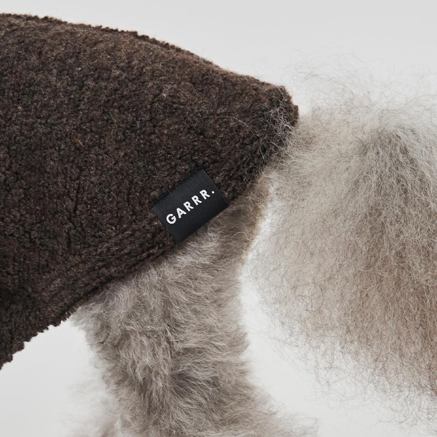 GUNZE（グンゼ） ドッグウェア 小型犬 ウール混 ボア 犬服 ペット服 かわいい お出掛け お散歩 防寒着 リンクコーデ GARRR ガ ...