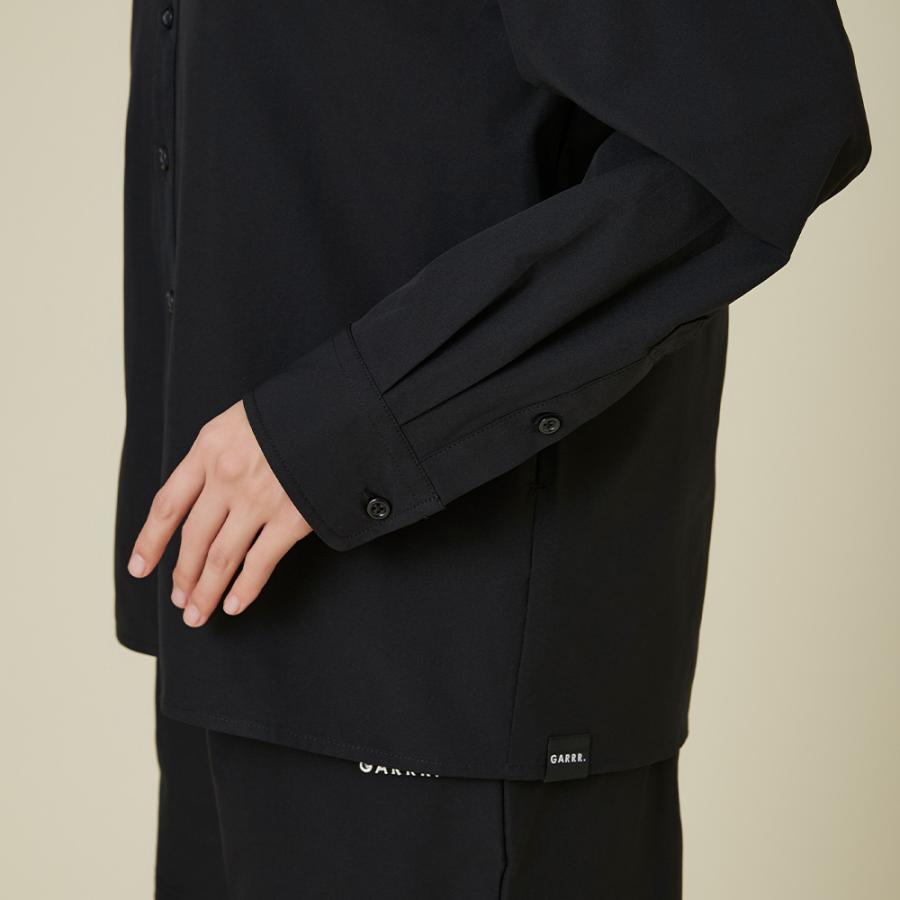GUNZE（グンゼ） 長袖 シャツ レディース スリット バックシーム 撥水 両脇ポケット ユニセックス お散歩 お揃い 犬 GARRR ガ ...