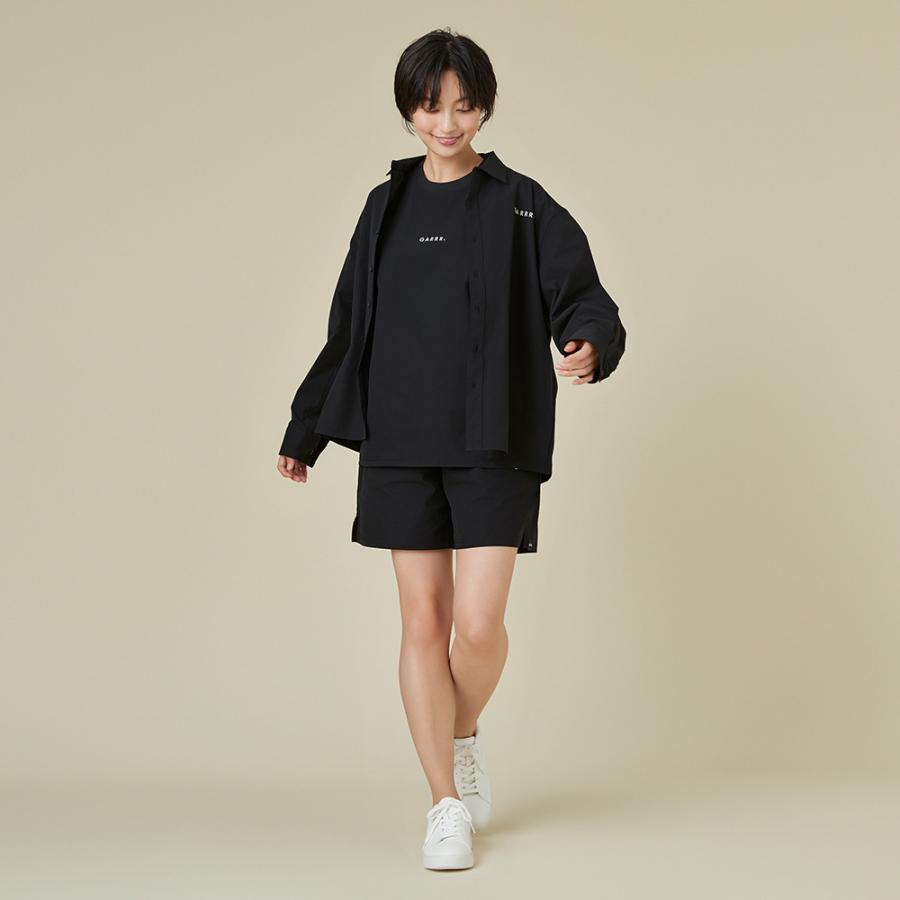 GUNZE（グンゼ） 長袖 シャツ レディース スリット バックシーム 撥水 両脇ポケット ユニセックス お散歩 お揃い 犬 GARRR ガ ...