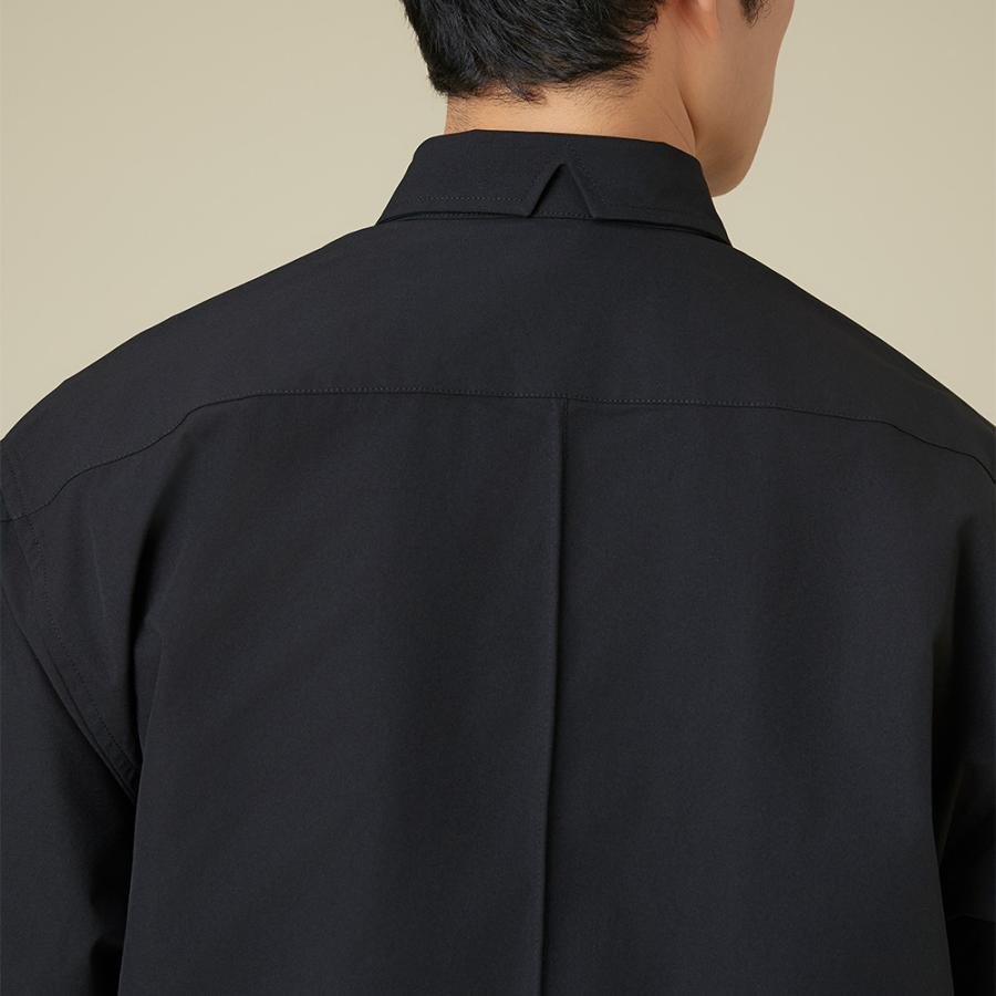 GUNZE（グンゼ） 長袖 シャツ メンズ スリット バックシーム 撥水加工 両脇ポケット ユニセックス お散歩 お揃い 犬 GARRR ガ ...