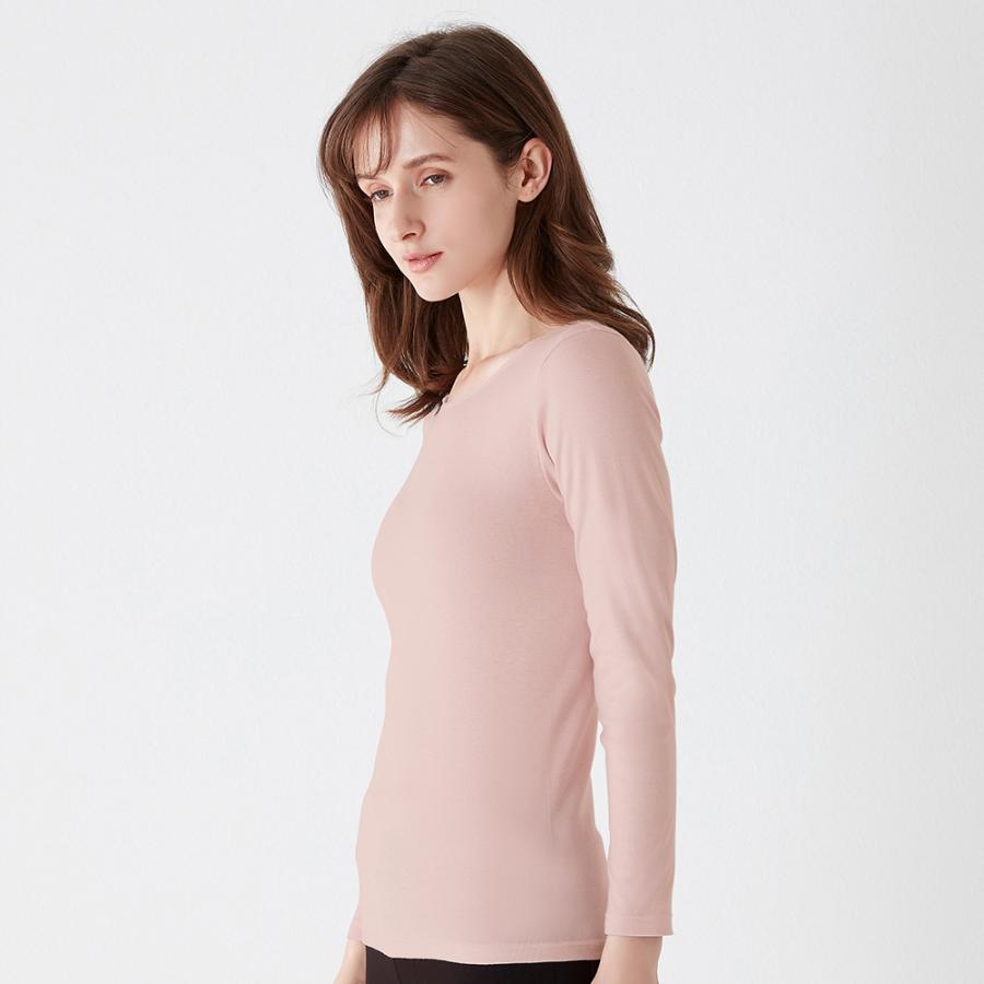 GUNZE グンゼ theGUNZE 直営店限定 綿100% 10分袖インナー 長袖 えりあき狭め レディース 洗濯タグなし 乾燥機 低刺激 消臭 肌着 CK2047Z : グンゼ公式ヤフー店 ...