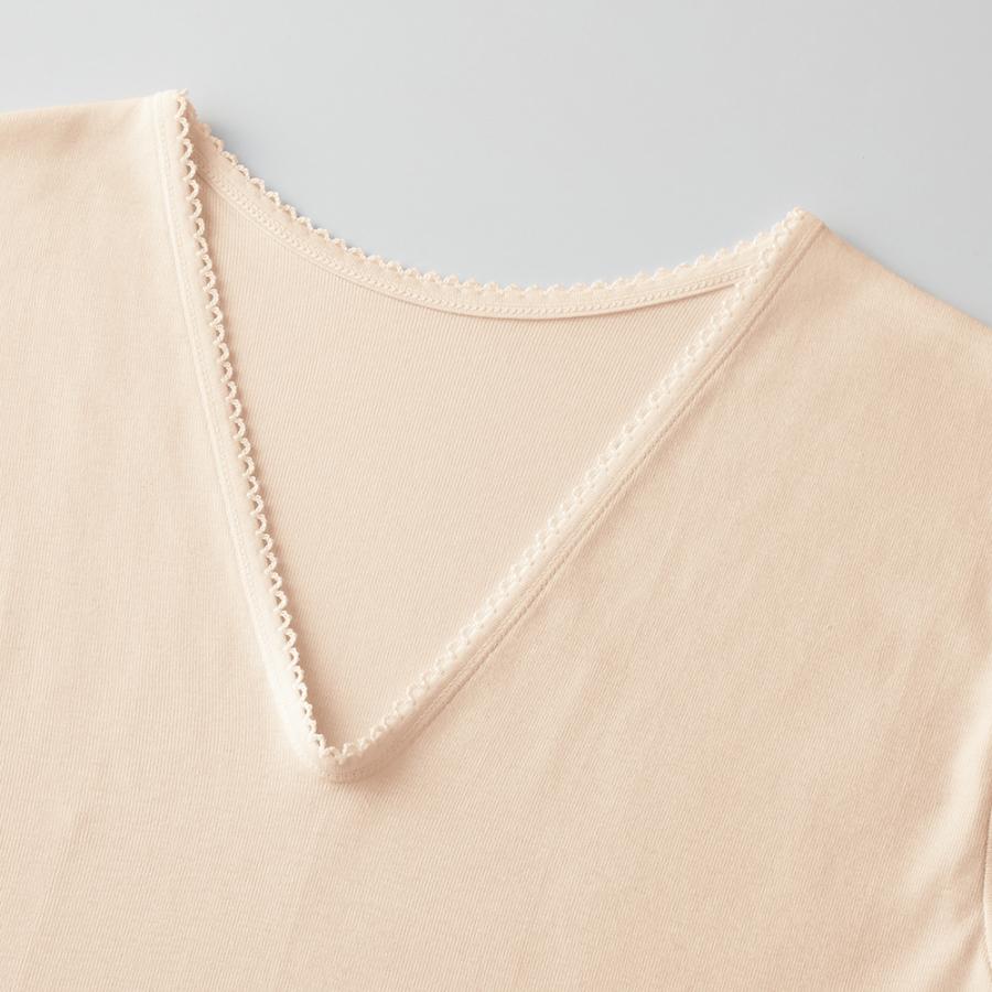 快適工房 グンゼ 肌着 インナー レディース 綿100% 半袖 3分袖 Vネック 通年 下着 婦人 女性 GUNZE V型三分袖スリーマー KQ5050 : グンゼ公式ヤフー店 - 通販 ...