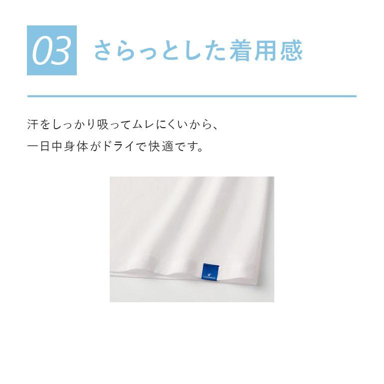 グンゼ 肌着 インナーシャツ メンズ 春夏 半袖 Vネック V首 冷感 消臭加工 天然綿100％ 涼しい 爽やか ムレにくい ...