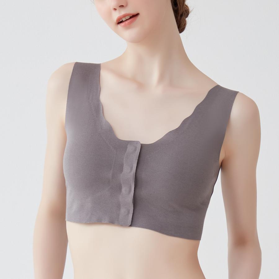 GUNZE グンゼ 前あきブラ 前あきブラジャー 乳がんブラ ハーフトップブラ 綿 シームレス マタニティブラ 日本製 メディキュア NP1155 M L LL 3L : グンゼ公式ヤフー店 ...